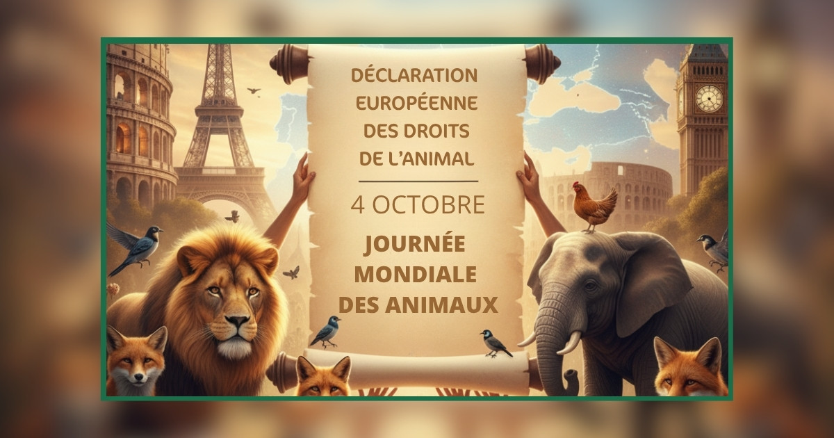 Journée mondiale des animaux – Déclaration Européenne des Droits de l ...